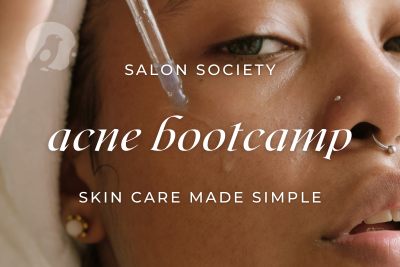 BLOG | The SASO Acne Bootcamp - SALON SOCIETY